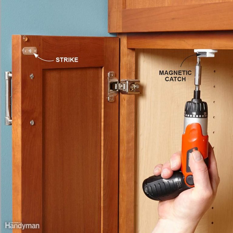 A Trick to Keep Cabinet Doors Closed - Norway Hill Home Inspections